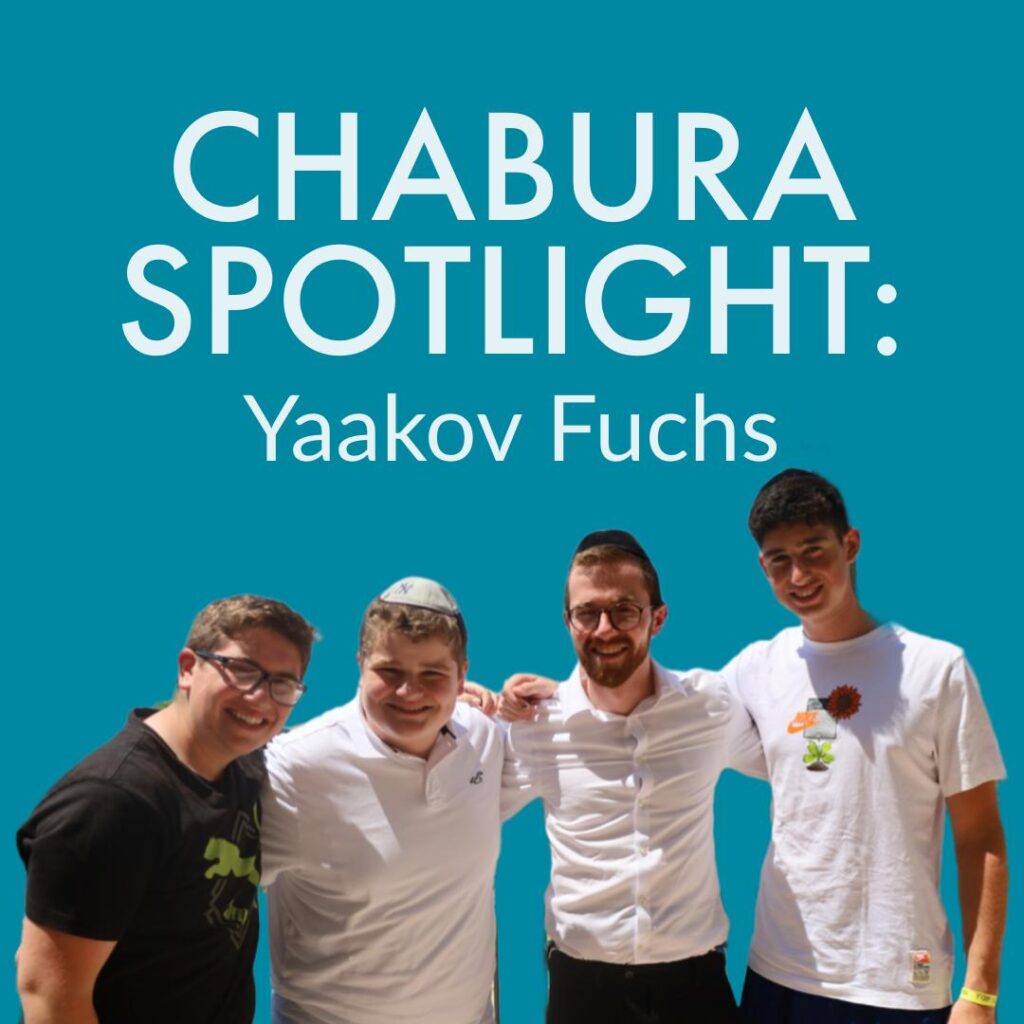 Chabura Spotlight: Yaakov Fuchs - Kollel